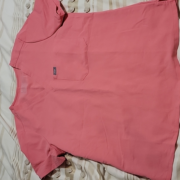 Other | Figs Neon Pink Catarina Scrub Top | Poshmark